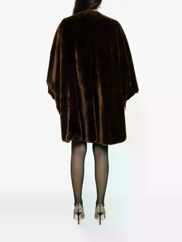 A.N.G.E.L.O. VINTAGE CULT 1980s Faux Fur Cape
