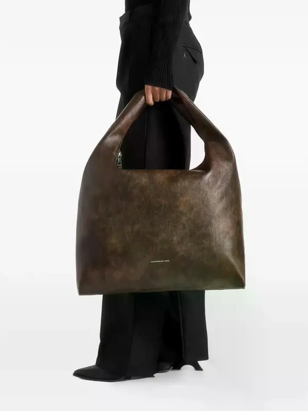 Manière De Voir Aubin Worn-effect Tote Bag