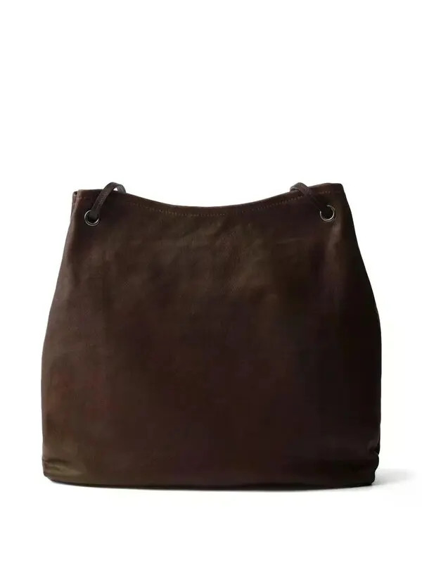 Prada Large Shoulder Bag - Brown