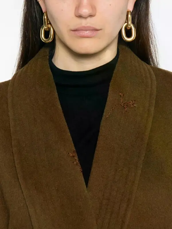 A.N.G.E.L.O. VINTAGE CULT Embroidered Detail Coat