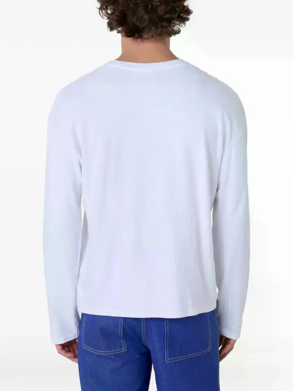 American Vintage Ykobow Long-sleeves T-shirt - White