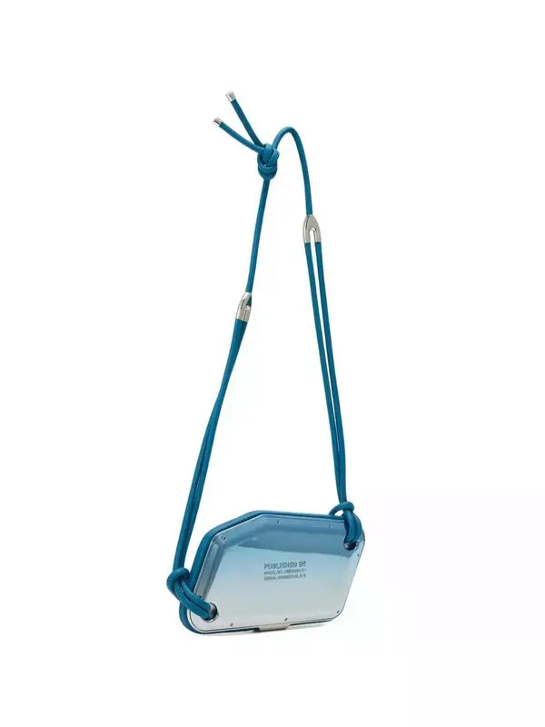 PUBLISHED BY Blue Strap Knotted Crossbody Bag - Silver