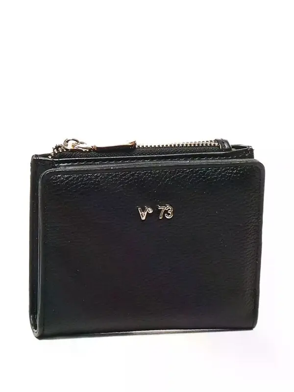 V°73 Lettering Logo Zip Wallet