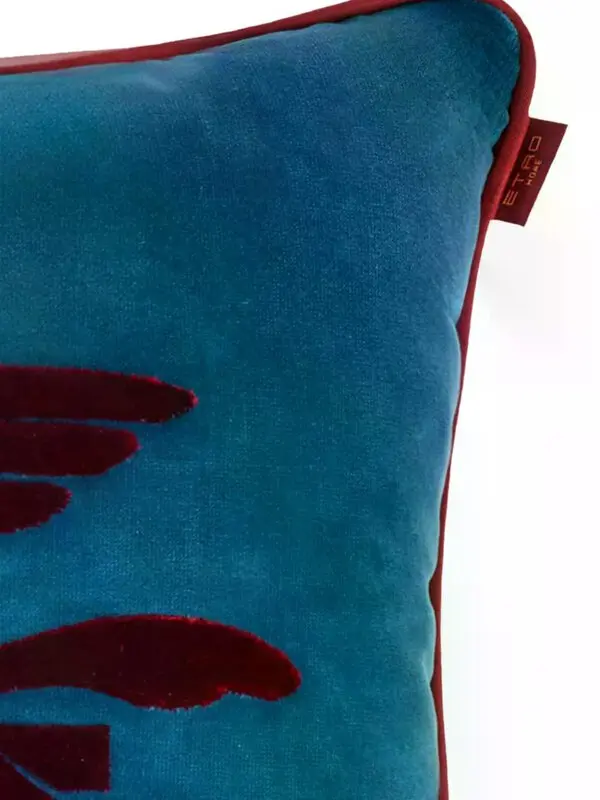 Etro Pegasus Cushion - Blue
