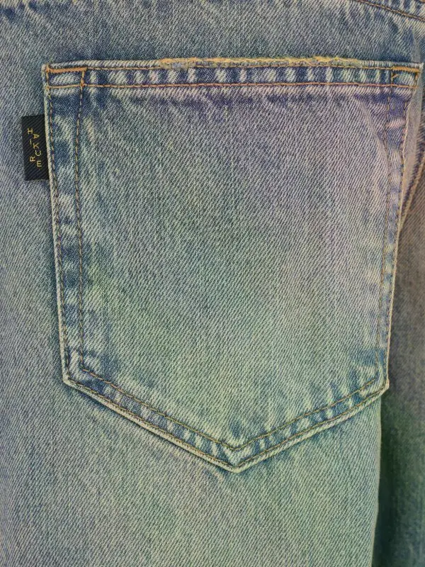 HAIKURE Buttoned Five Pocket Jeans