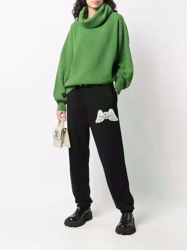 Palm Angels X Moncler Roll Neck Wool Sweater
