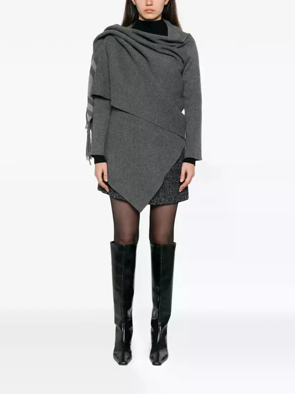 Gianfranco Ferre 1990s Scarf Jacket