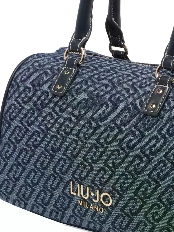 Liu Jo Logo Pattern Tote Bag