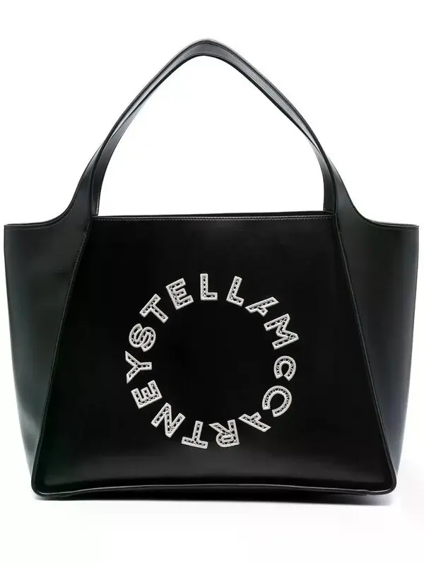 Stella McCartney Broderie Anglaise Logo Tote Bag