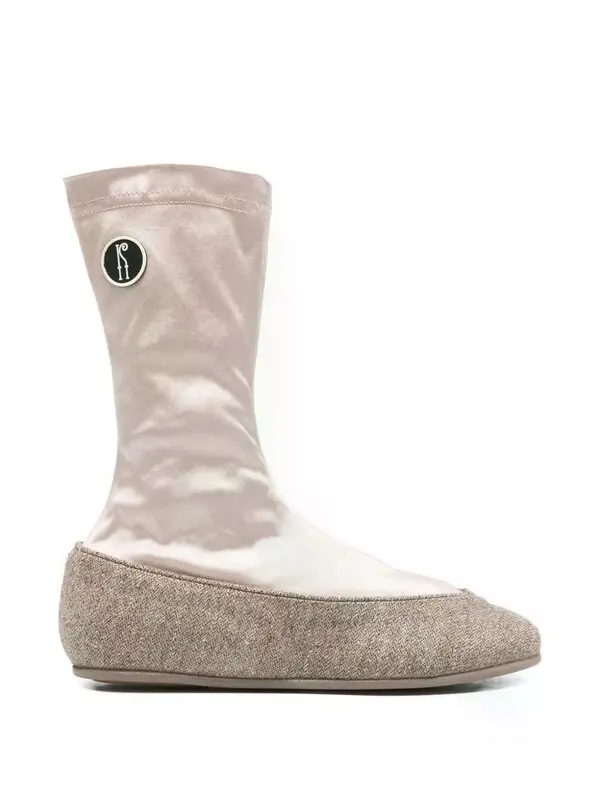 KIKO KOSTADINOV Proxima Sock Ballet Flats - Neutrals
