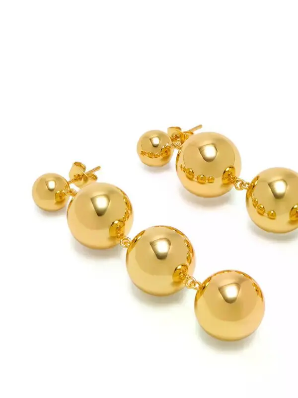 Anni Lu Tone Ball Drop Earrings