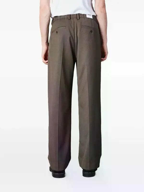 Nn07 Kay Pleated Trousers - Brown