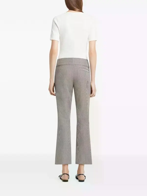 COURREGES Ribbed Knit Buttoned T-shirt - White