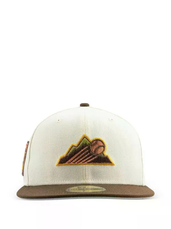 New Era Colorado Rockies 25th Anniversary Embroidered Baseball Cap - Neutrals