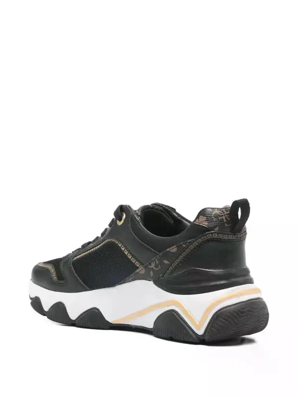 Guess Logo Pattern Lace-up Sneakers
