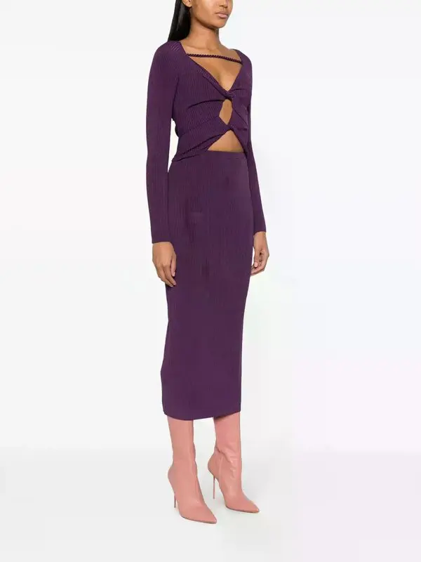 Altuzarra Cut-out Long-sleeve Maxi Dress