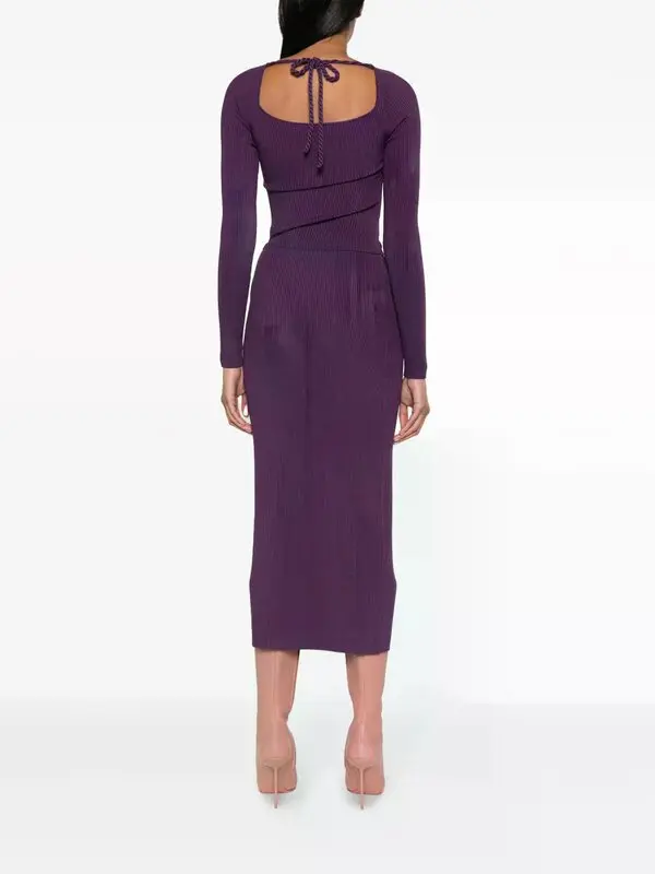 Altuzarra Cut-out Long-sleeve Maxi Dress