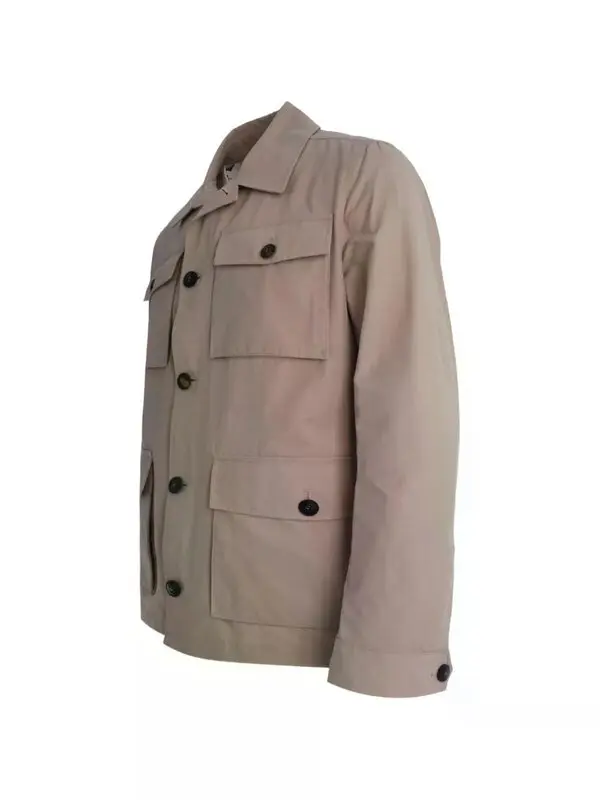 Pal Zileri Buttoned Pocket Field Jacket - Neutrals