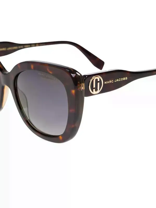 Marc Jacobs Tortoiseshell Square Frame Sunglasses