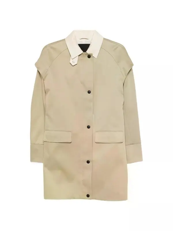 Patrizia Pepe Textured Coat - Neutrals