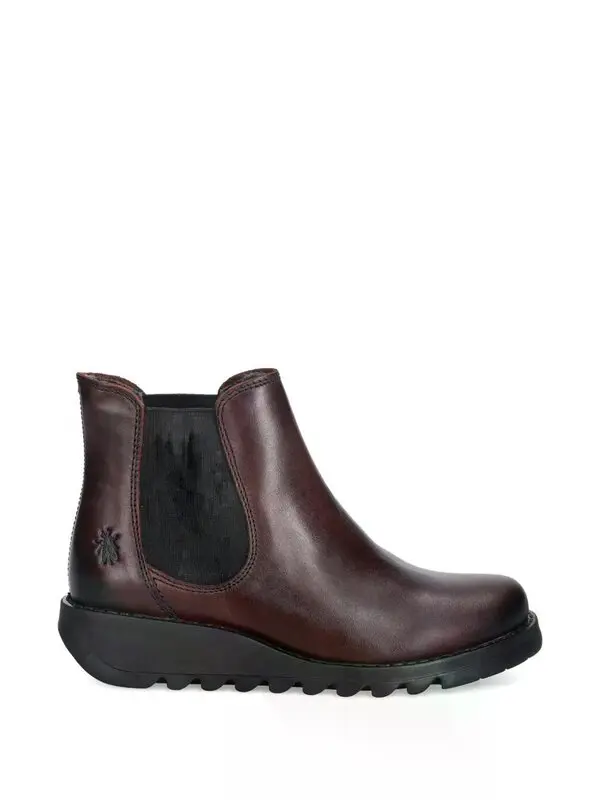 Fly London Leather Chelsea Boots - Brown