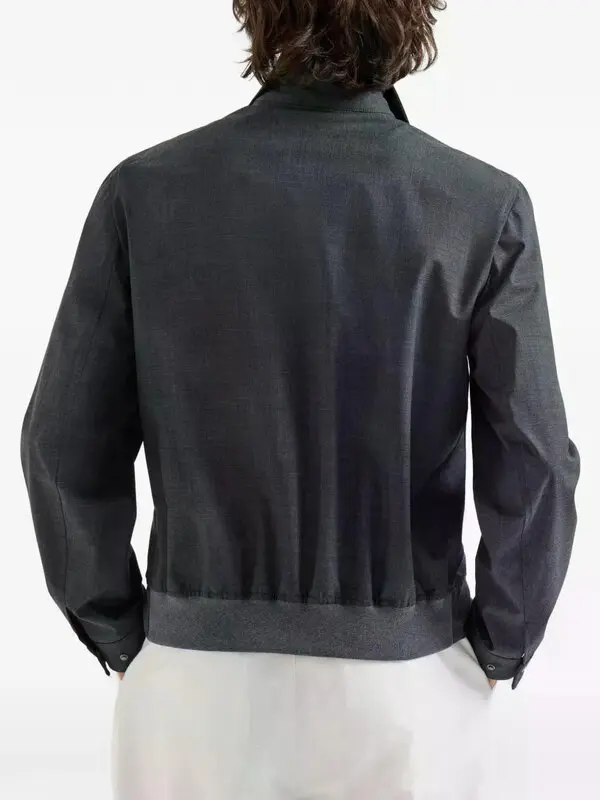 Brunello Cucinelli Virgin Wool Fresco Outerwear Jacket