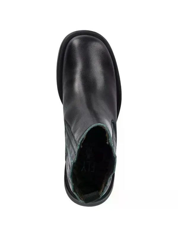 Fly London Pull-on Block Heel Boots