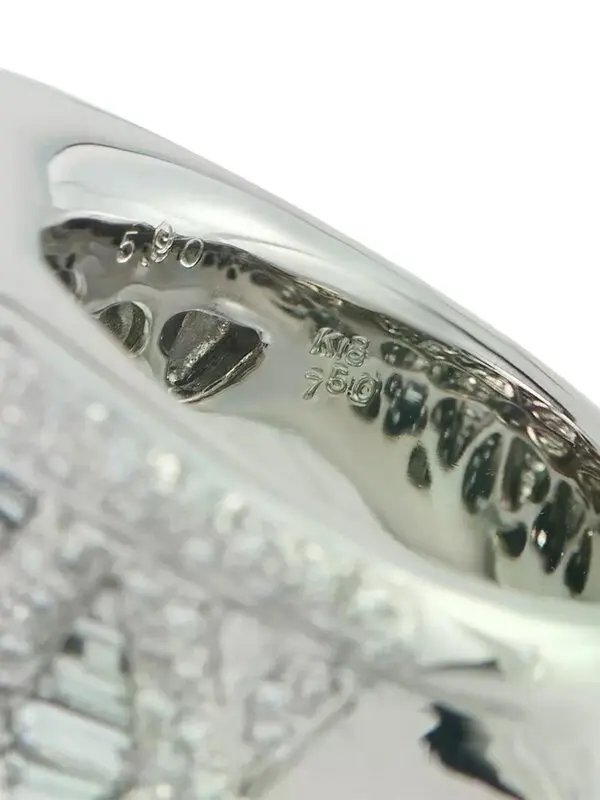 LB EXCLUSIVE 18k White Gold Diamond Ring