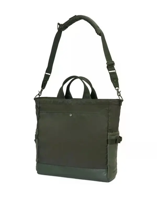 PORTER-YOSHIDA & CO Appliqué Top Handle Tote Bag