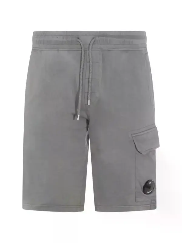 C.P. COMPANY Light Fleece Cargo Lens Sweatshorts