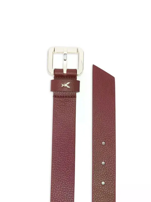 Patrizia Pepe Roller Buckle Adorned Belt - Red