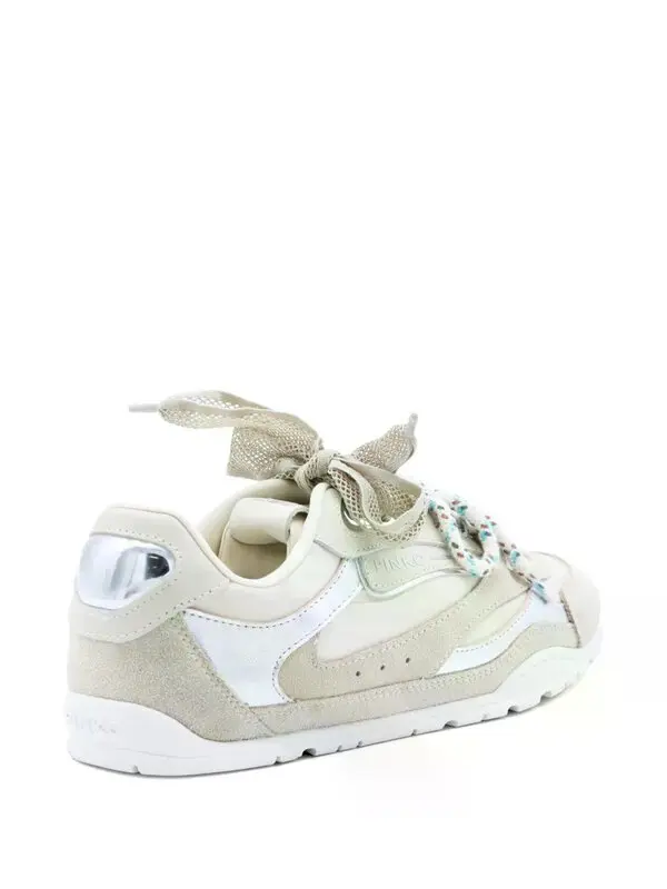 Pinko Rope-lace Sneakers With Metallic Detailing