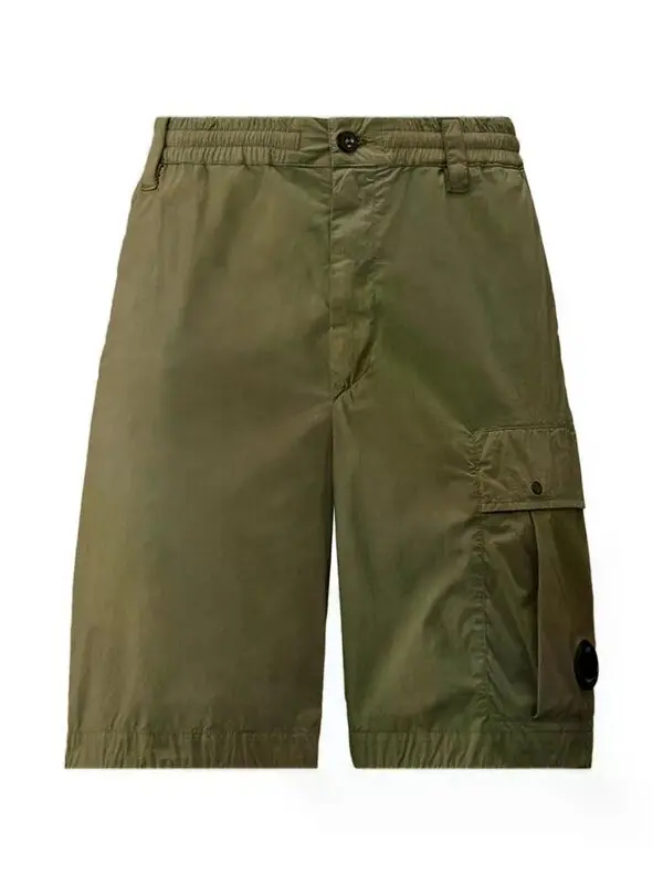 C.P. COMPANY Button-fastening Cargo Shorts - Grey
