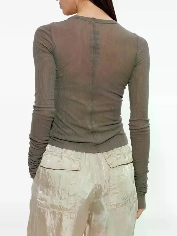 Rick Owens Ribbed Long-sleeve T-shirt