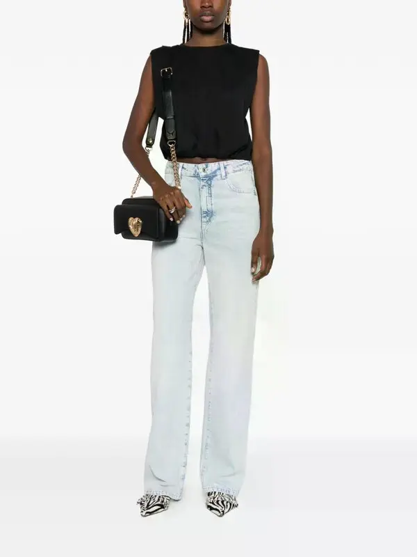 Patrizia Pepe High-waisted Straight Jeans