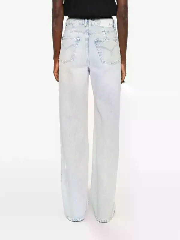 Patrizia Pepe High-waisted Straight Jeans