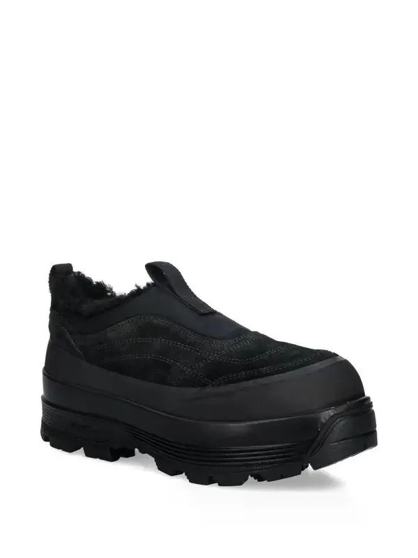 Diemme Suede Shearling Trim Boots