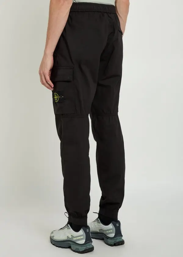 Stone Island Stretch-cotton Cargo Trousers