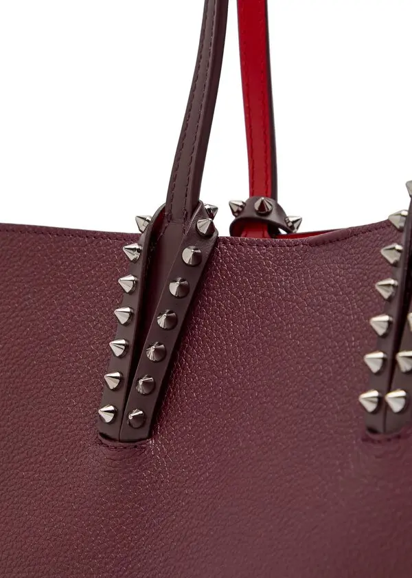 CHRISTIAN LOUBOUTIN Cabata Small Grained Leather Tote Bag
