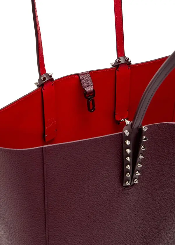 CHRISTIAN LOUBOUTIN Cabata Small Grained Leather Tote Bag