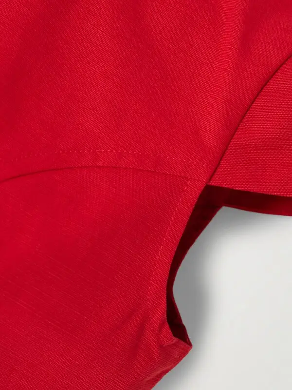 DESTREE Amoako Cotton Blouse - Red