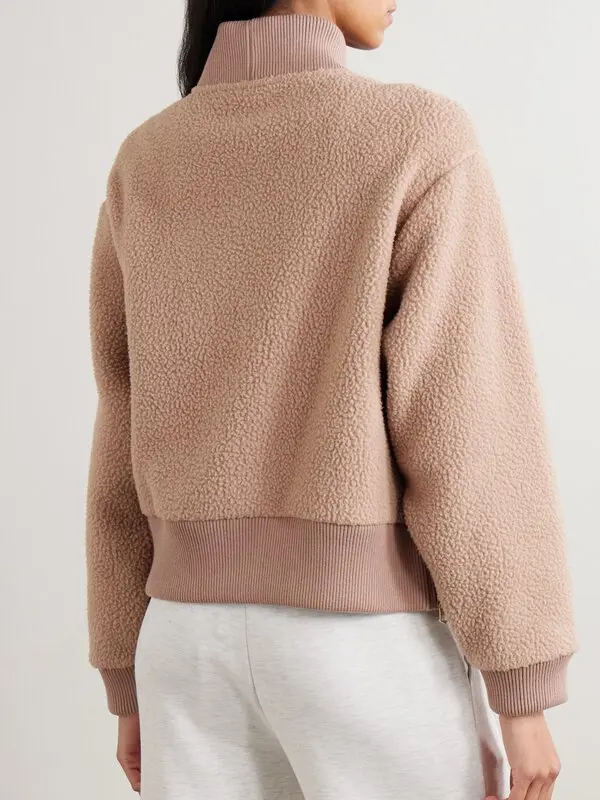 Varley Mumford Recycled-fleece Half-zip Sweatshirt