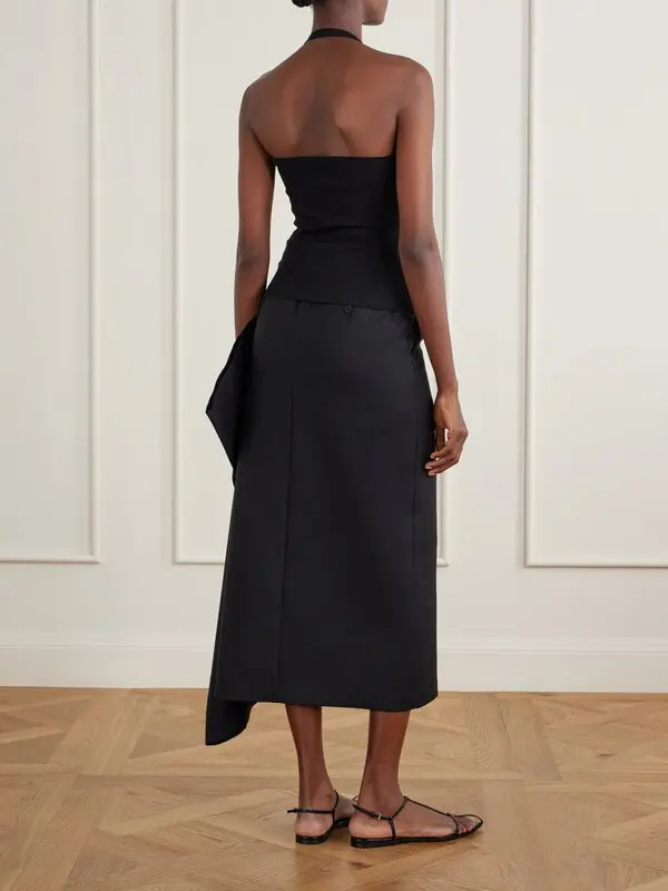 THE PARK Olivia Flowy Lyocell Maxi Skirt