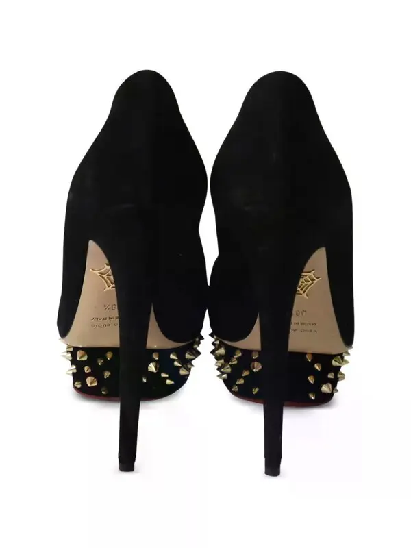 CHARLOTTE OLYMPIA Studded Platform Stiletto Heels