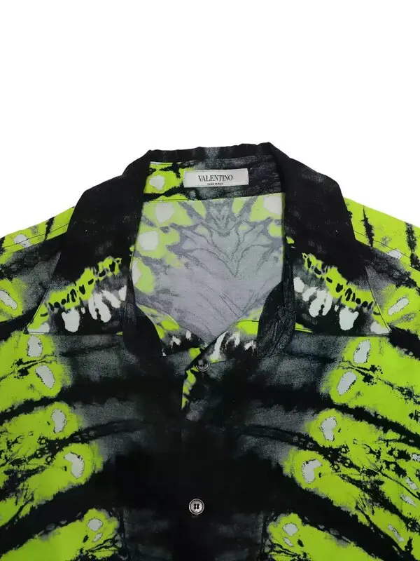 Valentino Garavani Tie-dye Short-sleeve Shirt