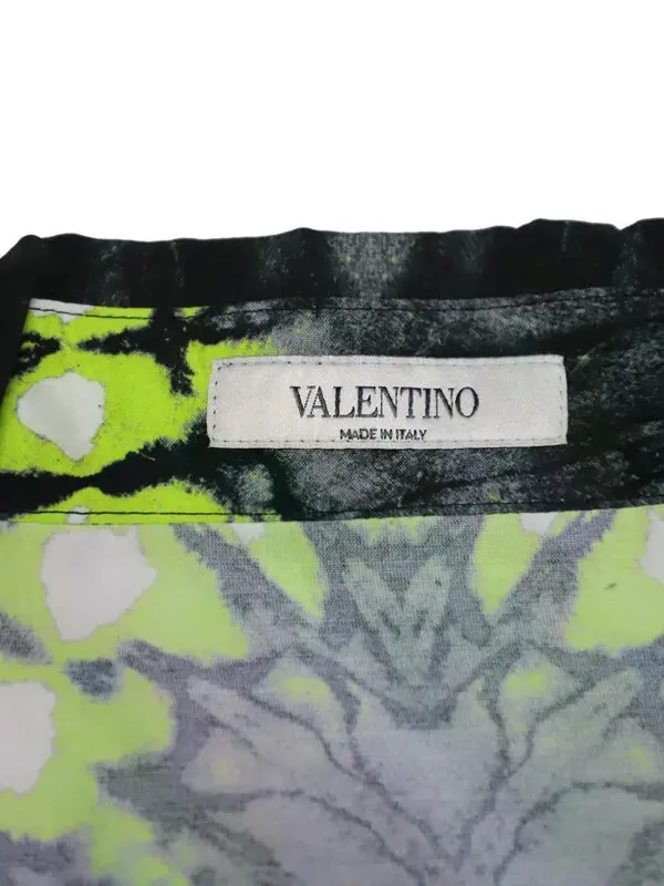 Valentino Garavani Tie-dye Short-sleeve Shirt