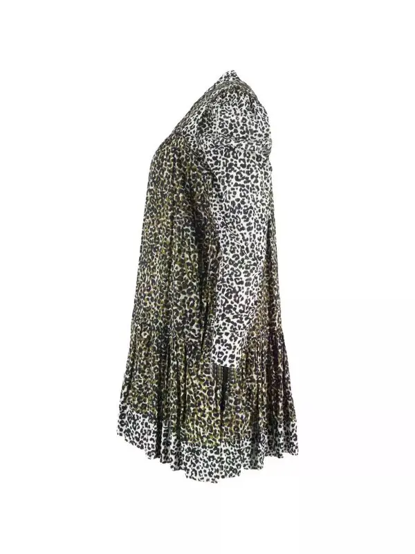 Ulla Johnson Amira Leopard-print Mini Dress
