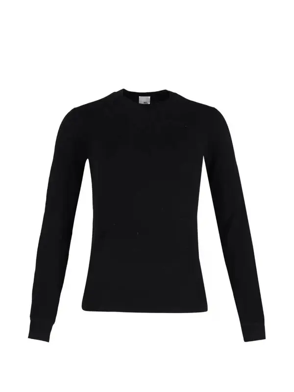 Iris & Ink Long-sleeve Cutout Knit Top