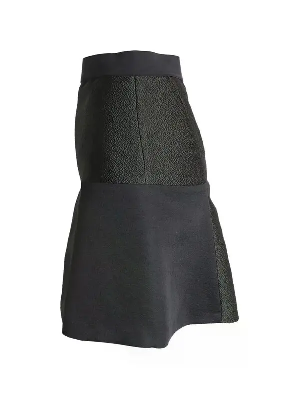 Sandro Flared Mini Skirt With Zip Fastening