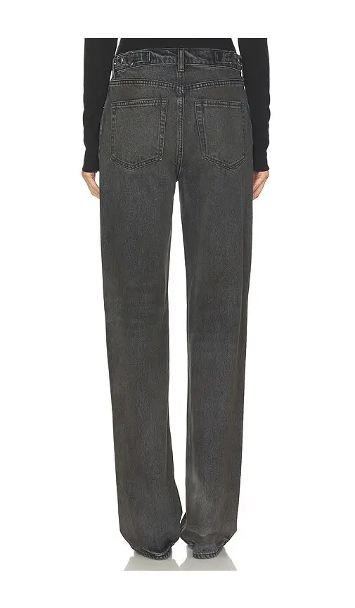 GRLFRND Bella Cinch Low Rise Boyfriend Denim